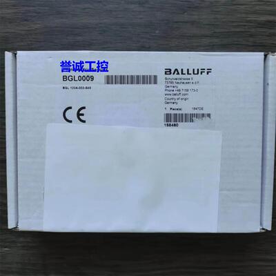 全新原装 巴鲁夫 BGL0009 槽形传感器 BGL 120A-003-S49 现货议价