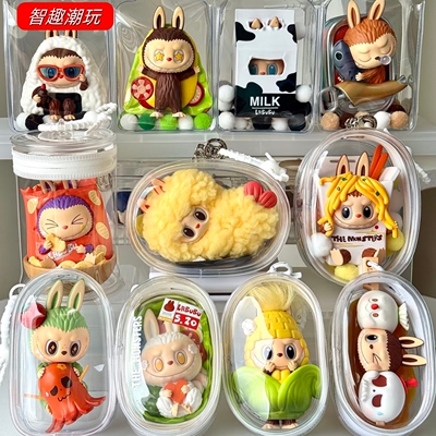 泡泡玛特怪味便利店沙拉保护套