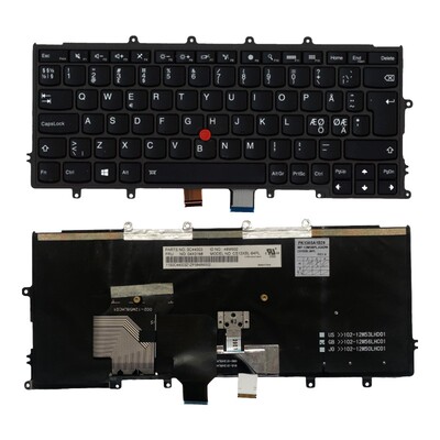 NDC北欧 背光键盘适用联想 X230S X240s X250 01AV285 01AX355