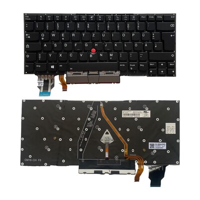 德文DE背光键盘适用联想2020 X1 Yoga 5th SN20W73772