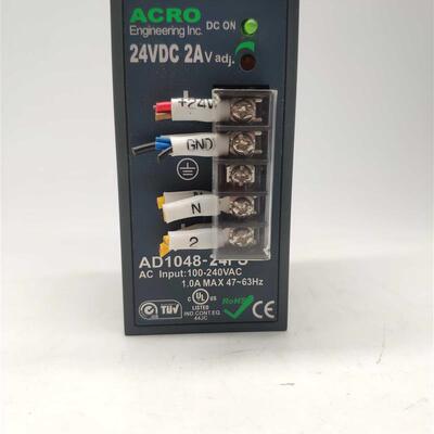 台湾艾可导轨开关电源AD1048-24FS 24V2A