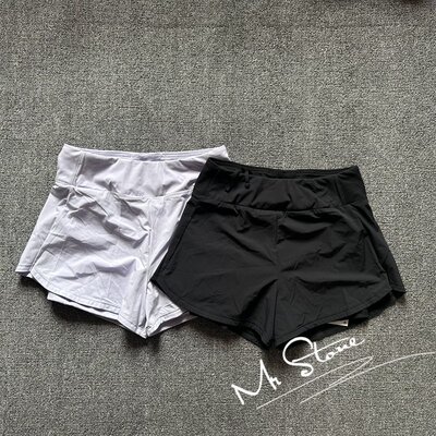 NIKE/耐克 女子运动速干跑步训练平角内衬针织短裤DX6023-010-536