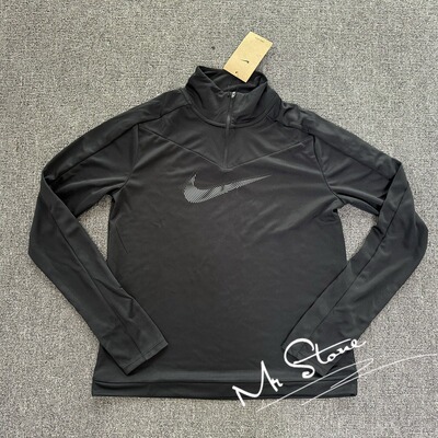 NIKE 耐克 女子运动速干训练跑步半拉链针织长袖T恤FB4688-618