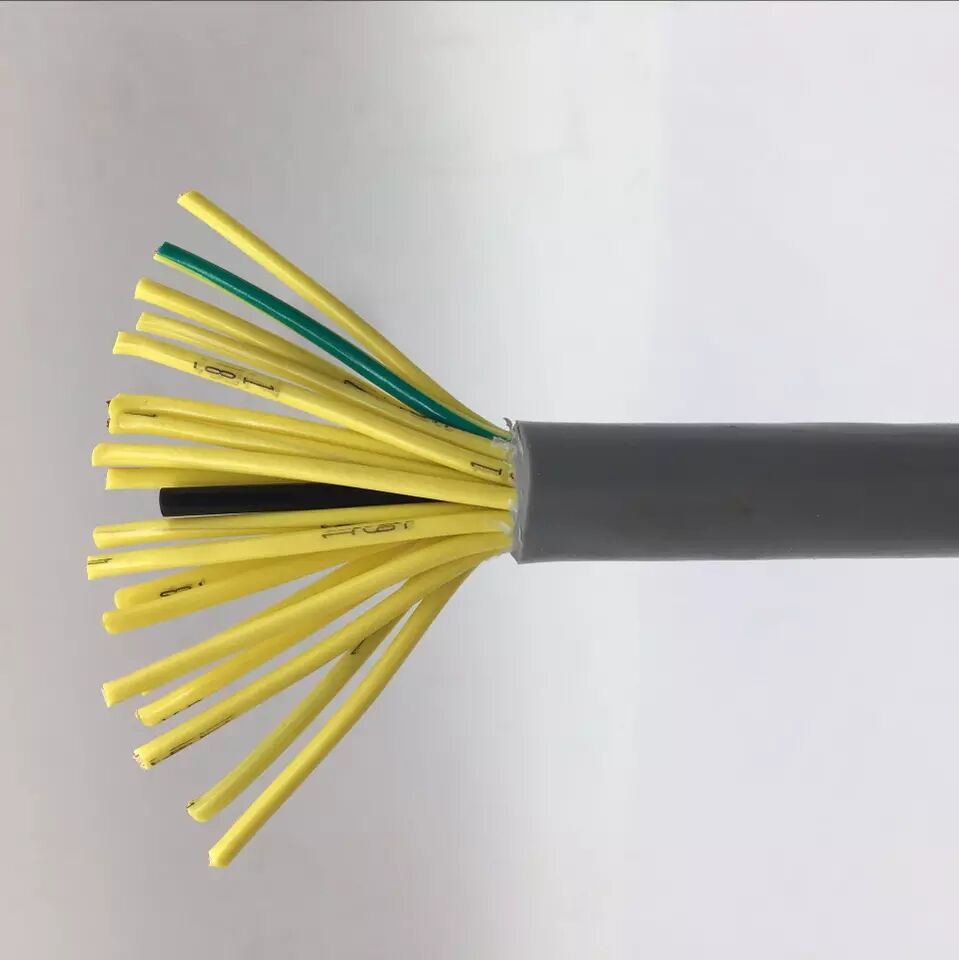 TRVV高柔性拖链电缆3 4 5 6 7 8芯1.5平方耐折弯多芯控制号电线_虎窝淘