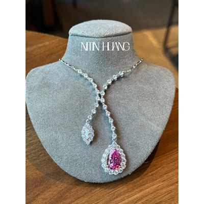 人鱼套链爆闪人鱼项链8克拉