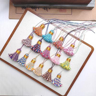 民族风短款流苏手搓棉线穗子