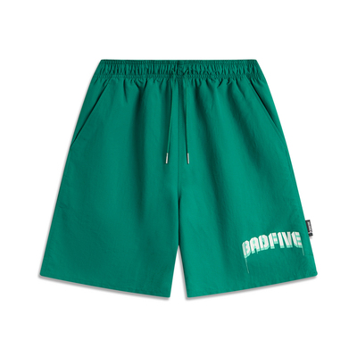 李宁运动裤男夏季反伍系列舒适透气宽松休闲运动短裤AKSU567--B品