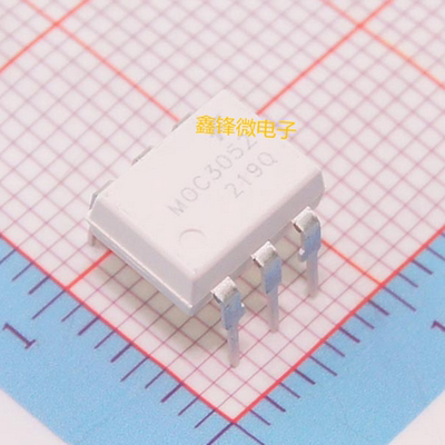 直插 MOC3052光电耦合器双向晶闸管驱动器 DIP-6 可以直接拍下
