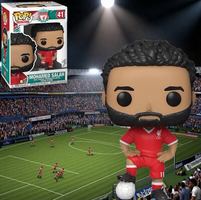 FunkoPOP足球利物浦埃及法老穆罕默德萨拉赫英超欧冠世界杯手办