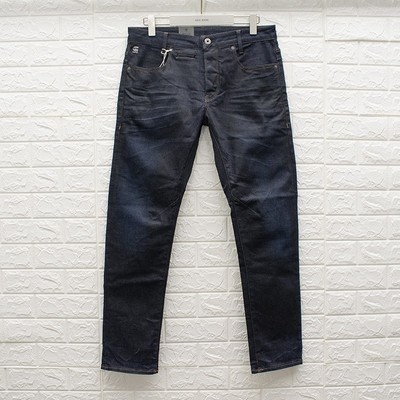 D-STAQ收藏牛仔裤新款深色男长裤