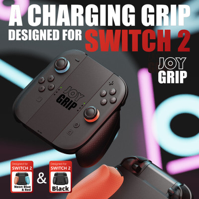 Skull & Co. 任天堂Switch2 JoyCon手柄可直立充电握把边充边玩