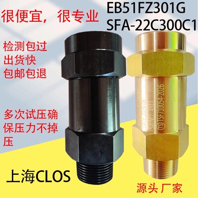 上海CLOS空调安全阀EB51FZ301GSFA-22C300C1安全阀制冷DN25