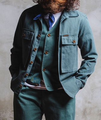 TheQuartermaster方领夹克