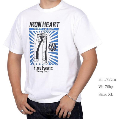 【国内现货】iron heart T恤 XL
