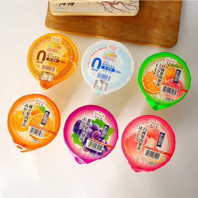 果肉果冻蜜白桃橘子葡萄Tarami