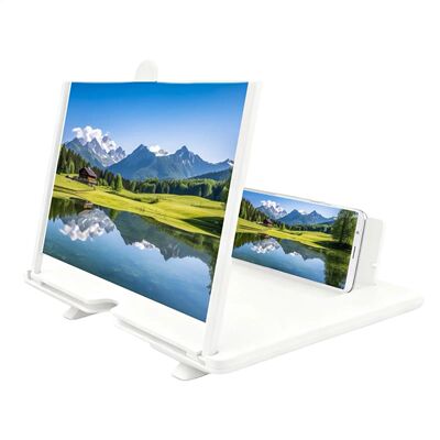 MobilePhone Magnifier 3D HD Tabletop Enlarger Cell Phone