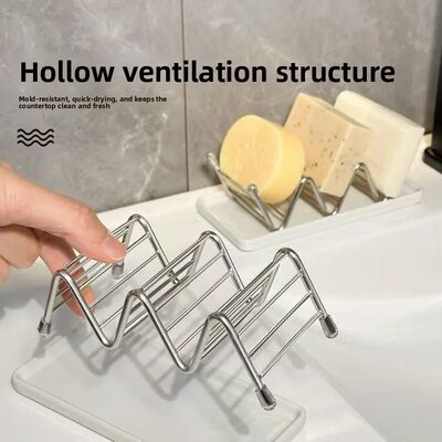 Soap Holder for Bathroom Countertops, Soap Storage Rack,