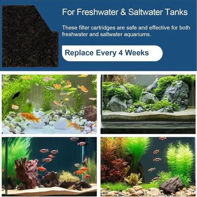 Utility Design 6 Pcs Aquarium EcoRenew Filter Cartridges