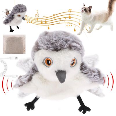 Flapping Sandpiper Cat Toy Interactive Electric Fluttering