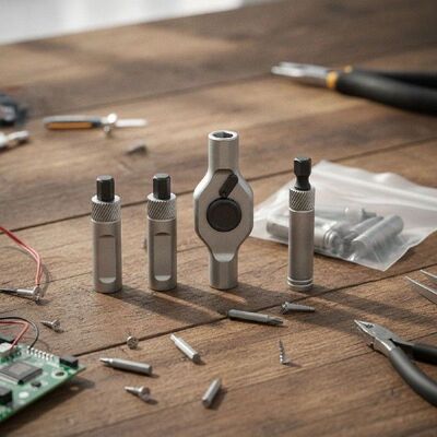 Ratcheting Screwdriver Compact Ratchet Screwdriver Tool