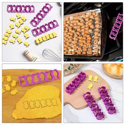 Goldfish Cracker Cutter Mini Plastic Reusable Tiny Fish