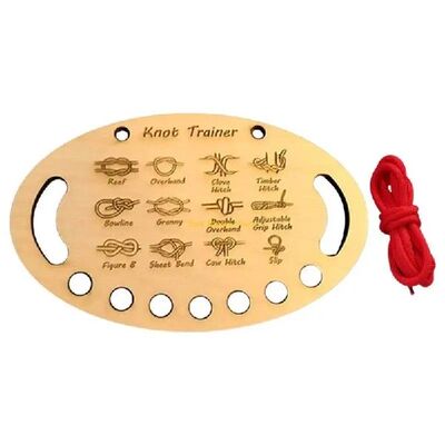 Learn to Tie Knot Training Board 12 Knotting Methods for