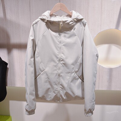 她炽2693连帽两面穿羊毛面包服