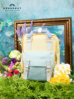 doughnut甜甜圈学生书包莫奈系列