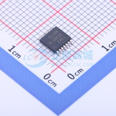 信号开关/多路复用器 SN74CBTLV3126PWR TSSOP-14 TI/德州 原装