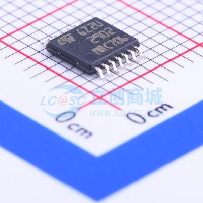 运算放大器 LM2902PT TSSOP-14 ST(意法半导体) 电子元件原装正品