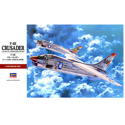 长谷川拼装模型F8E十字军战士