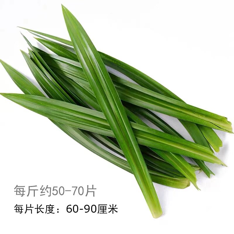 【大叶长叶】新鲜天然斑斓叶香兰叶可包鸡 折盒子泡沫箱+冰发货