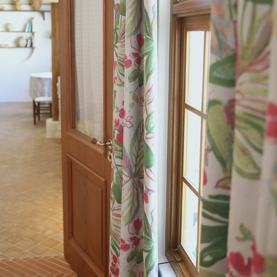 Interlaken因特拉 90%遮光度清新田园治愈涤棉窗帘定制卧室客厅