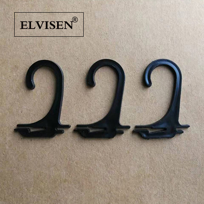 伊维森袜钩PP塑料挂钩 内衣大钩袜子平钩透明加厚环保过检P-021