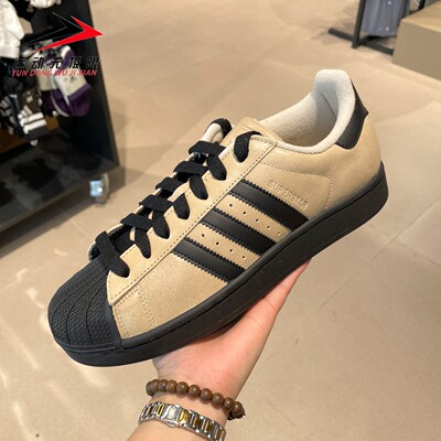 阿迪达斯三叶草女款2026新款经典贝壳头板鞋运动鞋 IH6661 KI3569