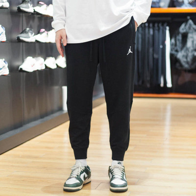 NIKE耐克男装2023冬季新款JORDAN加绒运动休闲跑步长裤DQ7333-010