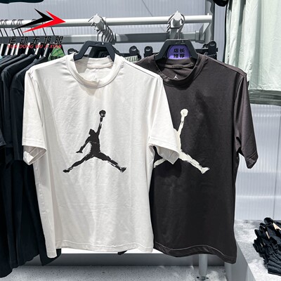 Nike耐克2026新款Jordan下站东单男子速干短袖T恤 IQ7267-104-220