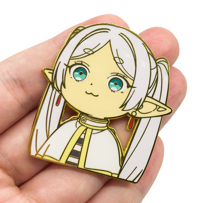 动漫芙莉莲可爱金属珐琅徽章胸针