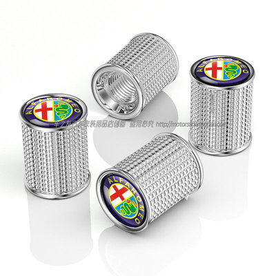 阿尔法罗密欧汽车轮胎气门嘴帽