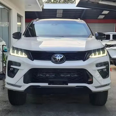 16-22年FORTUNER穿越者奔跑者改装21款前脸后包围大灯总成套件