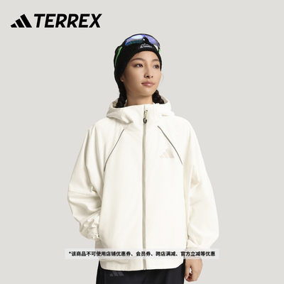 防风户外连帽夹克外套女