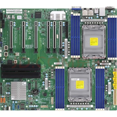 超微X12DPG-QT6 双路 ICE LAKE系列4GPU主板双万兆支持8373 8375C