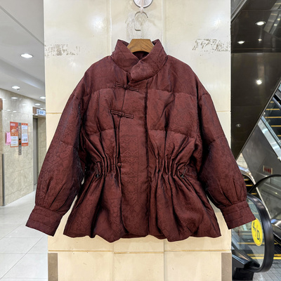 89099国风轻奢鹅绒羽绒服