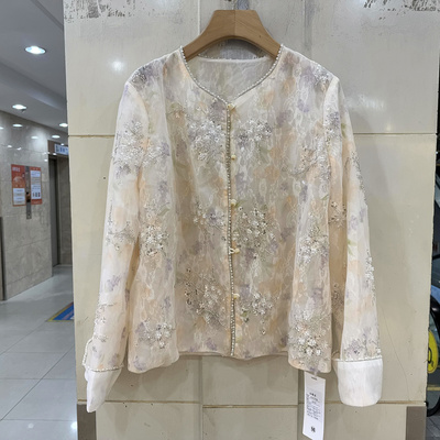 柏多伊俪6727国风新中式短外套