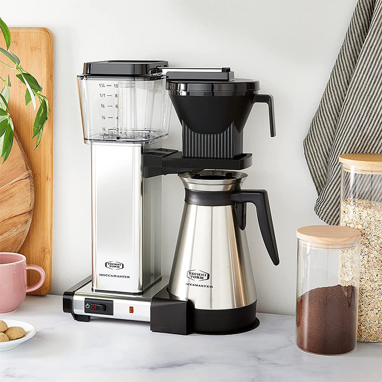 Moccamaster-荷兰手工制作 KBGT不锈钢保温金杯萃取滤滴式咖啡机_虎窝淘
