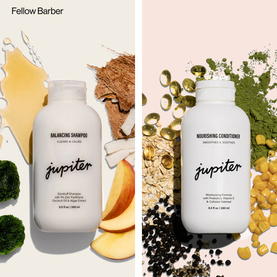 Fellow Barber-双效配方去头皮屑补水薄荷鼠尾草药用洗发水护发素