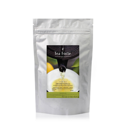 Tea Forte-ORCHID VANILLA口感浓郁顺滑兰花香草红茶优质茶叶454g