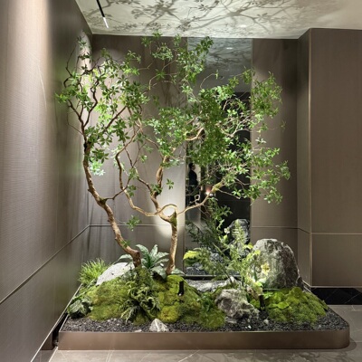 精品马醉木高端场所会所简约景观