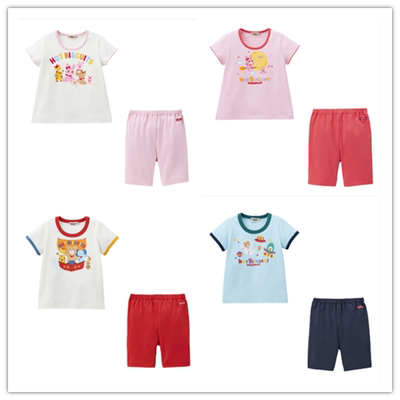 日本mikihouseHB家居服套装