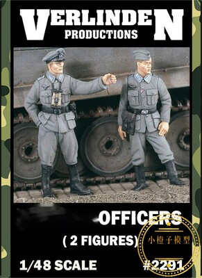 威灵顿Verlinden#2291原品 1/48 军官树脂兵人
